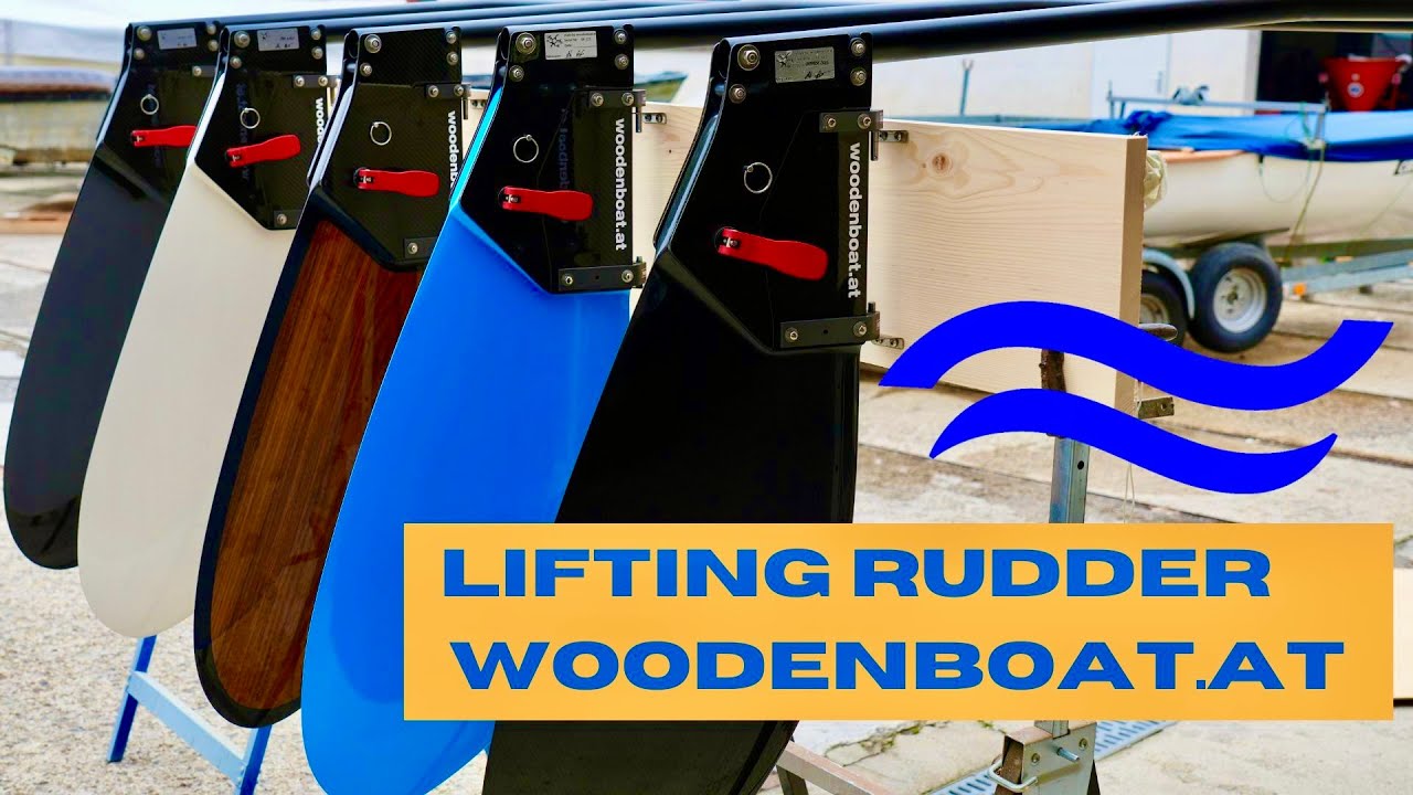 Finn Dinghy Lifting Rudder • Regatta-Forum.de