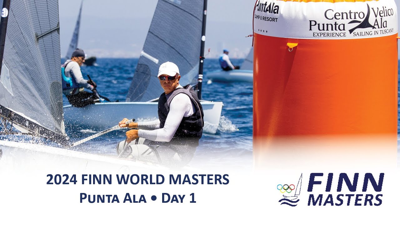 Finn Master World Championships - 2024 - Punta Ala - day 1 • Regatta ...