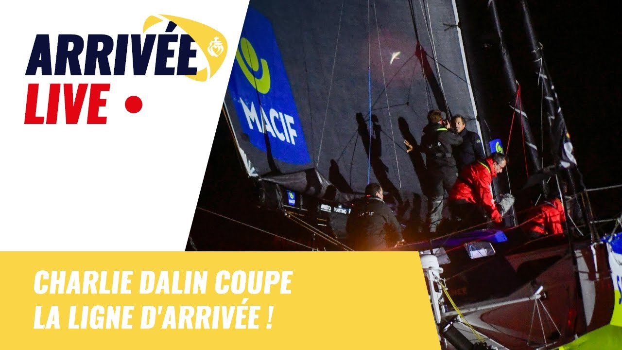 Vendee New York - Les Sables - 2024 - Charlie Dalin Live Arrivee ...